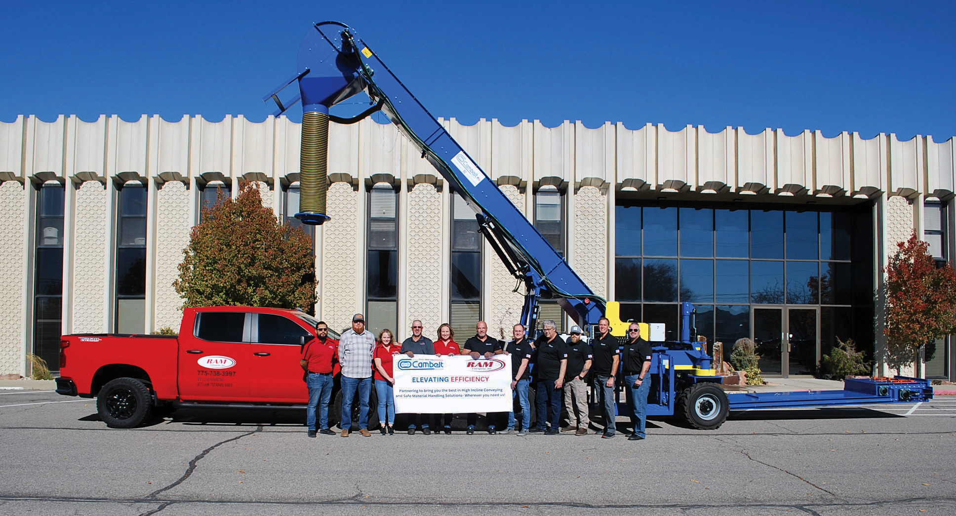 Ram Enterprise, Cambelt ink conveyance system maintenance partnership ...