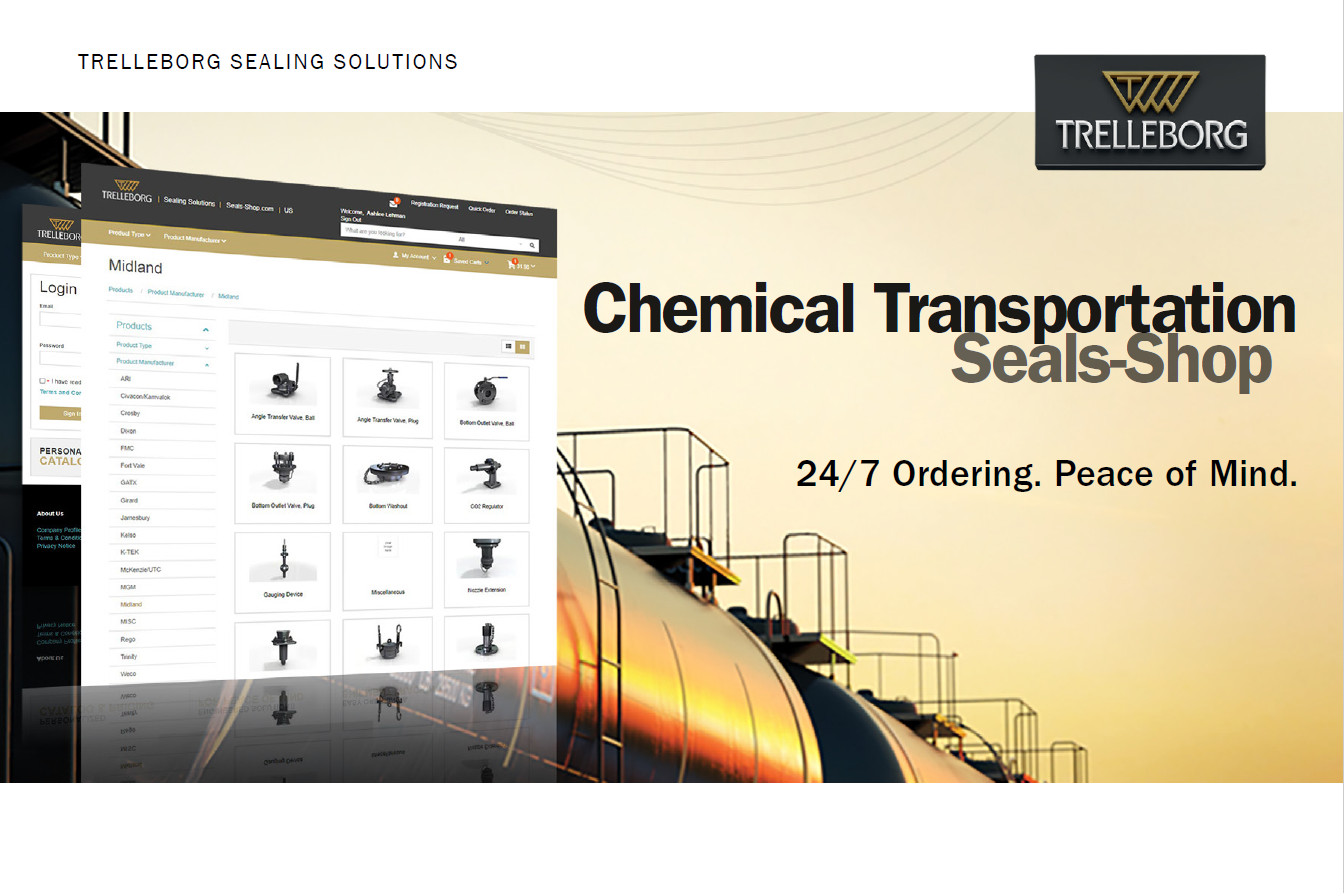 Trelleborg has new seal-buying option for chemical transport | Rubber News