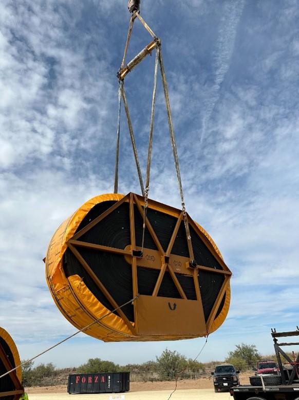 Ram Enterprise installing 80-plus miles of conveyor belting on Dune ...
