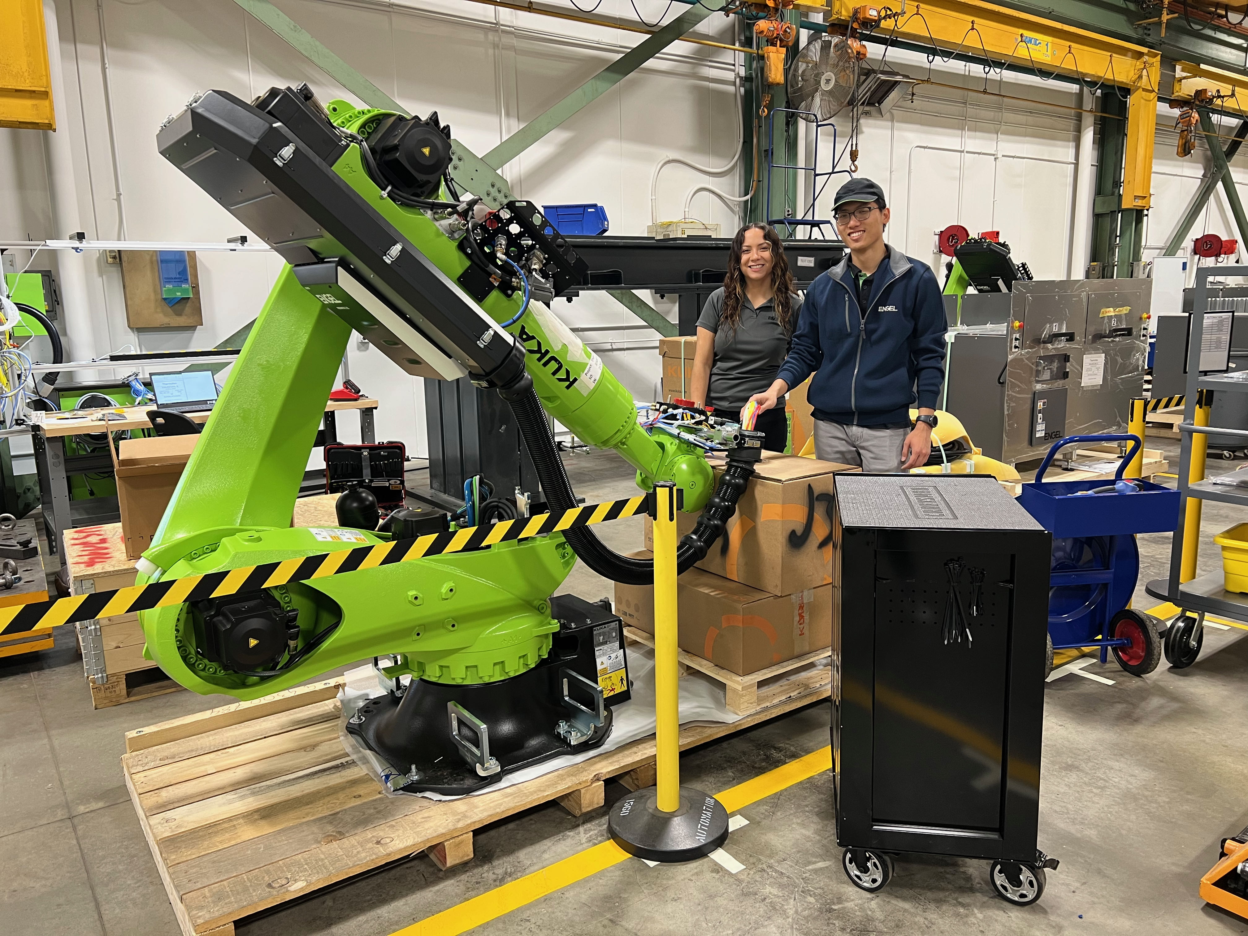 Engel doubles space of automation at Pennsylvania headquarters | Rubber ...