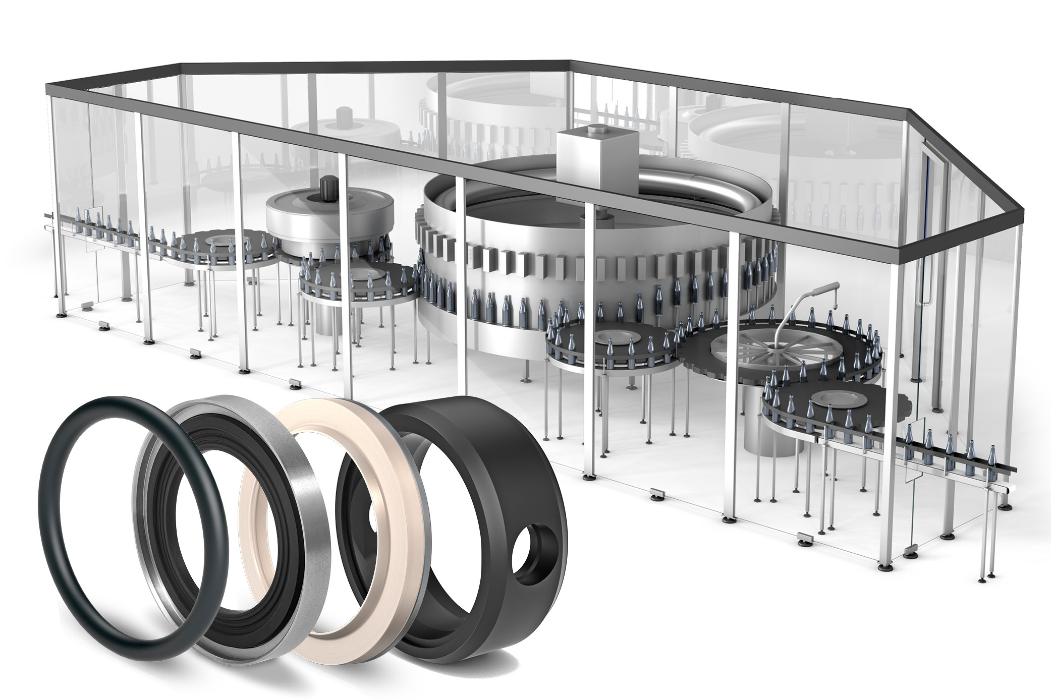 Freudenberg Sealing showcasing new clamp seal at drinktec 2025 | Rubber ...