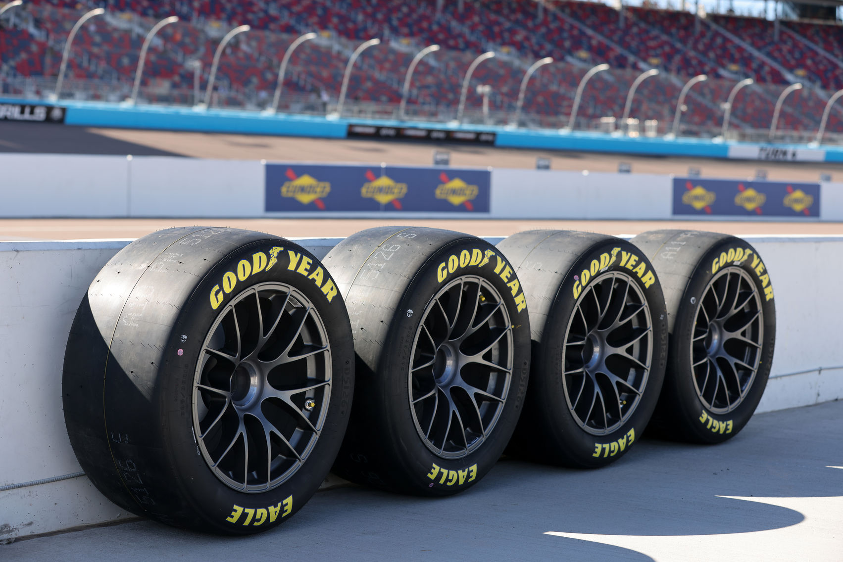 Goodyear demonstrates tire tech prowess in NASCAR's 75th season ...