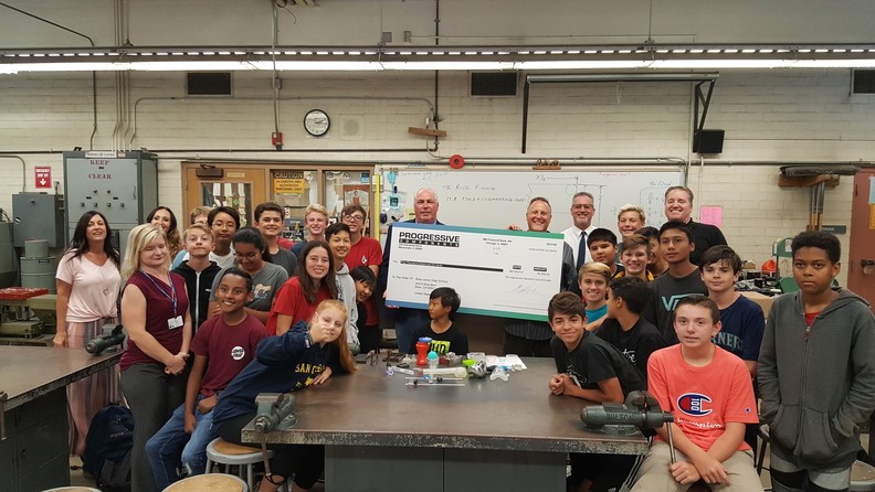 M.R. Mold funnels funds for industrial arts to local students | Rubber News