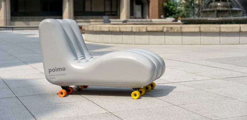 Japan develops inflatable scooter made from TPU | Rubber News