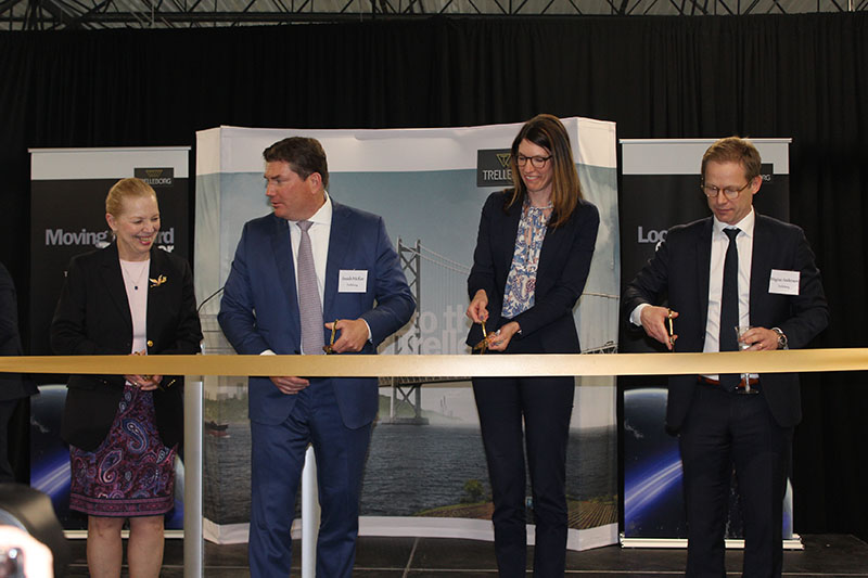 Photos: Trelleborg opens manufacturing, warehousing facility in Aurora Ohio