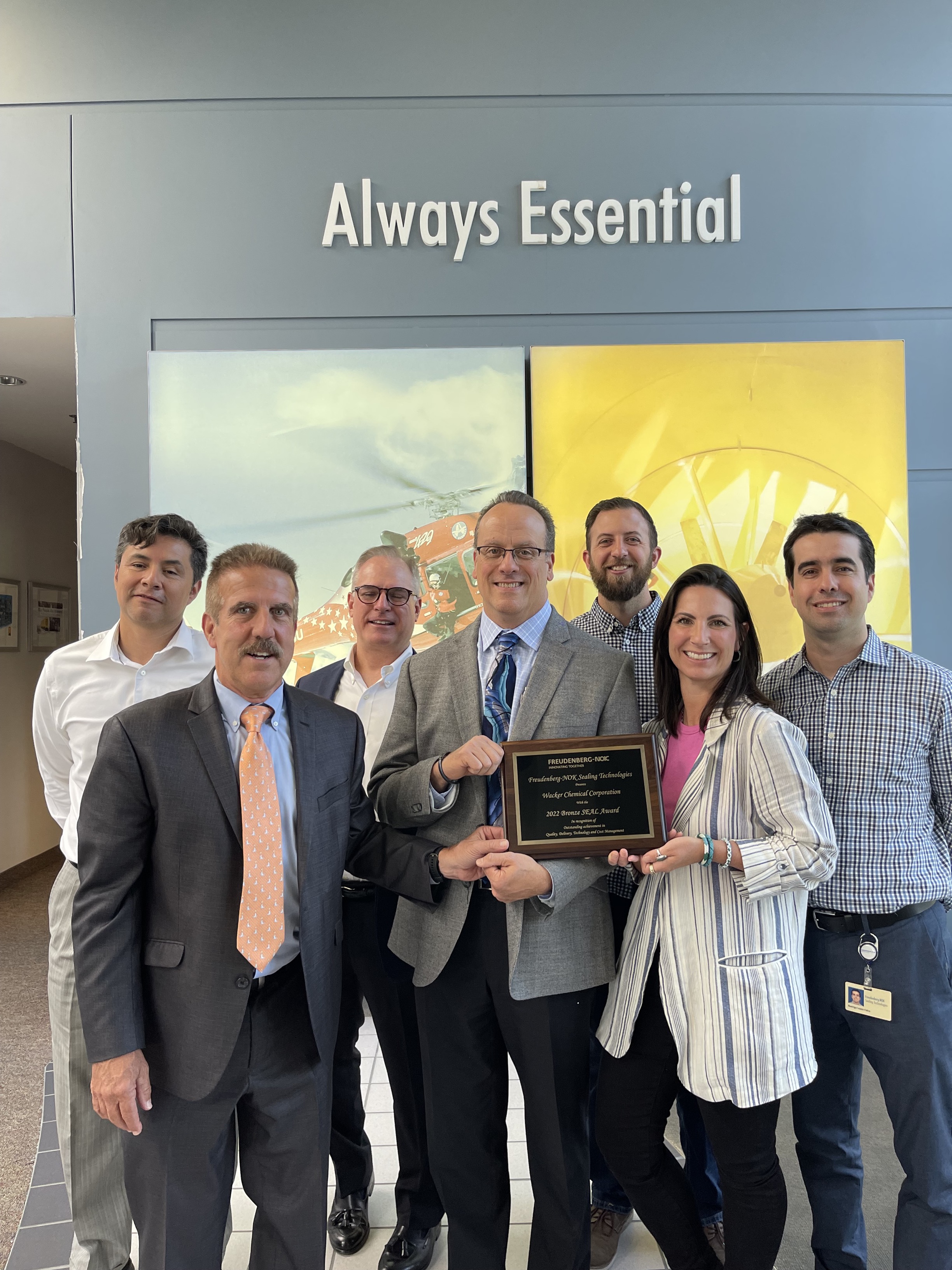 Freudenberg-NOK Sealing Technologies honors SEAL award winners | Rubber ...