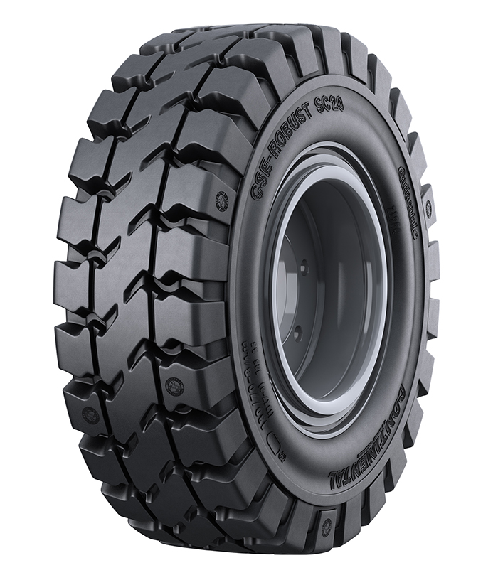 Continental using recycled materials in solid tires | Rubber News