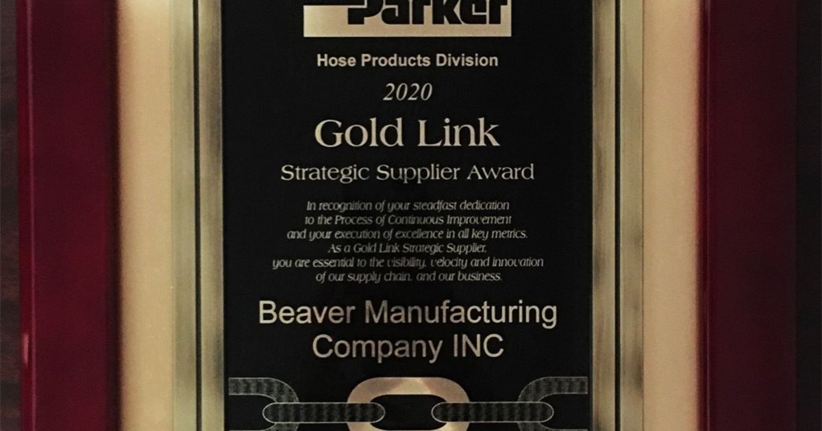 Parker-Hannifin hose business honors Beaver Manufacturing with supplier ...