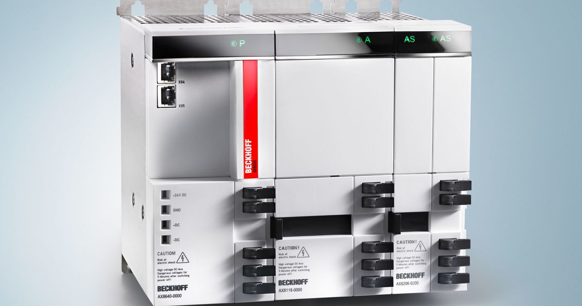 Beckhoff enhances AX8000 multi-axis Servo System with oversampling ...