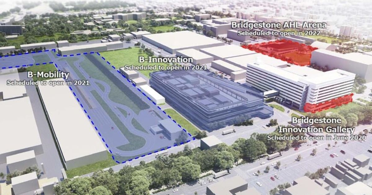 Bridgestone building 'innovation park' at former tire factory in Tokyo ...
