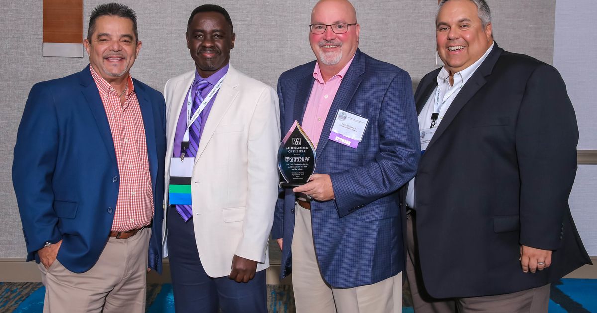 Slag Association recognizes Titan for its products | Rubber News