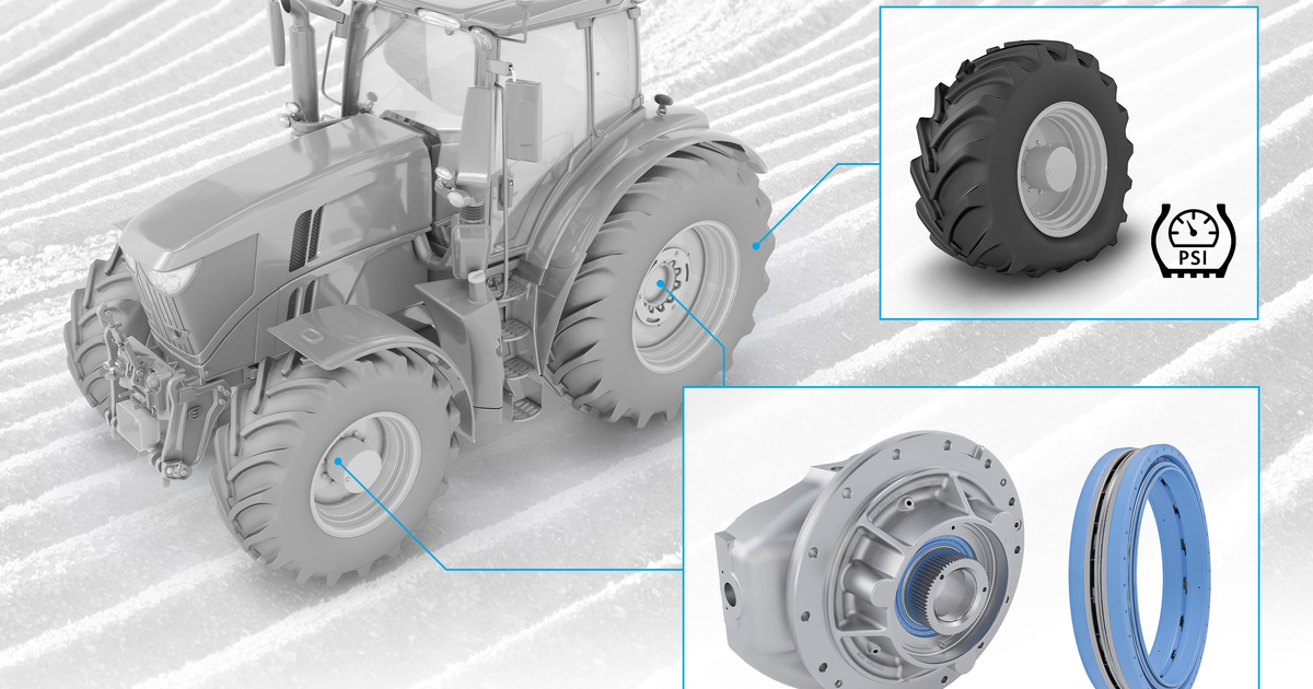 Freudenberg improves seals for central inflation systems in OTR tires ...
