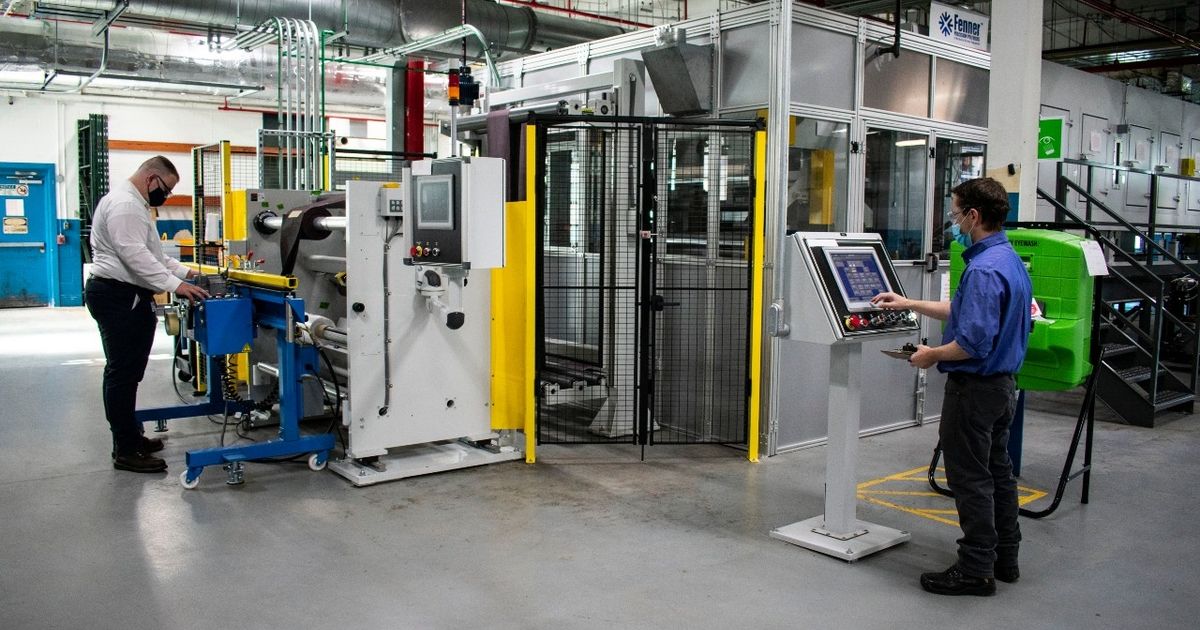 Fenner opens new textile treatment line in Pennsylvania | Rubber News