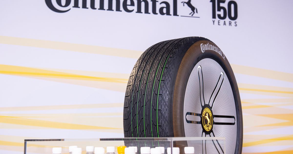 Continental showcases tire made with renewable raw materials | Rubber News