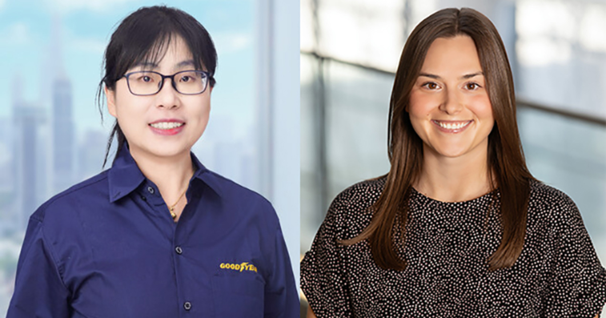 Goodyear's Taylor Davis, Jingwei Yu named to 2025 Women MAKE Awards ...