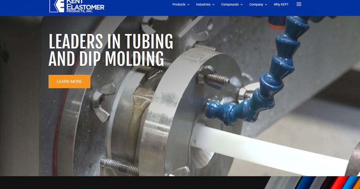 Kent-Elastomer-launches-new-website | Rubber News