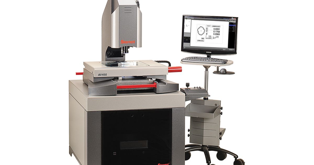 New-Product:-Starrett-AV450-Automatic-Vision-System | Rubber News