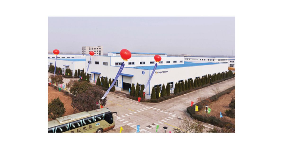 Cooper-Standard-doubles-capacity-in-China-as-facilities-open | Rubber News