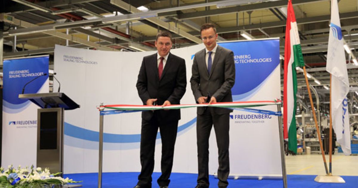 Freudenberg-finishes-$14.4-million-expansion-in-Hungary | Rubber News