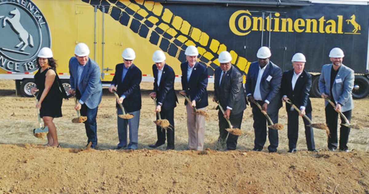Conti-breaks-ground-on-Mississippi-tire-plant | Rubber News