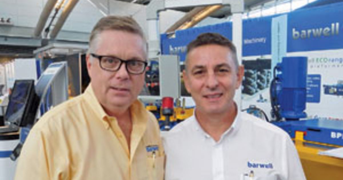 Barwell-exhibits-equipment-at-show | Rubber News