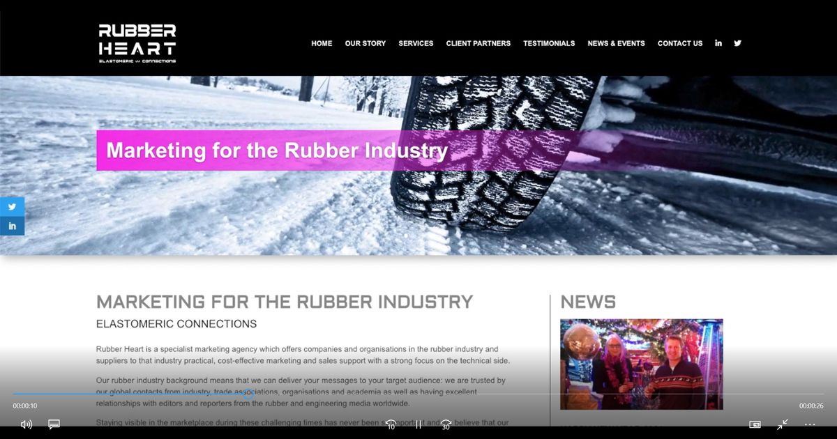 Rubber Heart launches new website | Rubber News