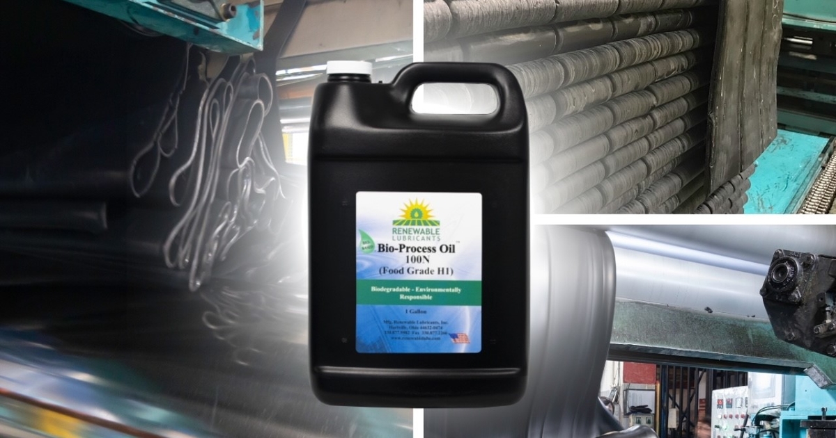 Renewable Lubricants offering Bio-Process oils as alternative to ...