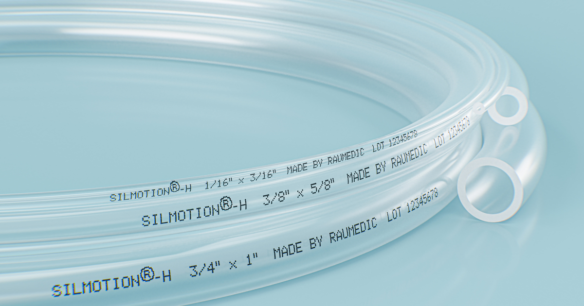 Raumedic introduces new silicone biopharma tubing | Rubber News