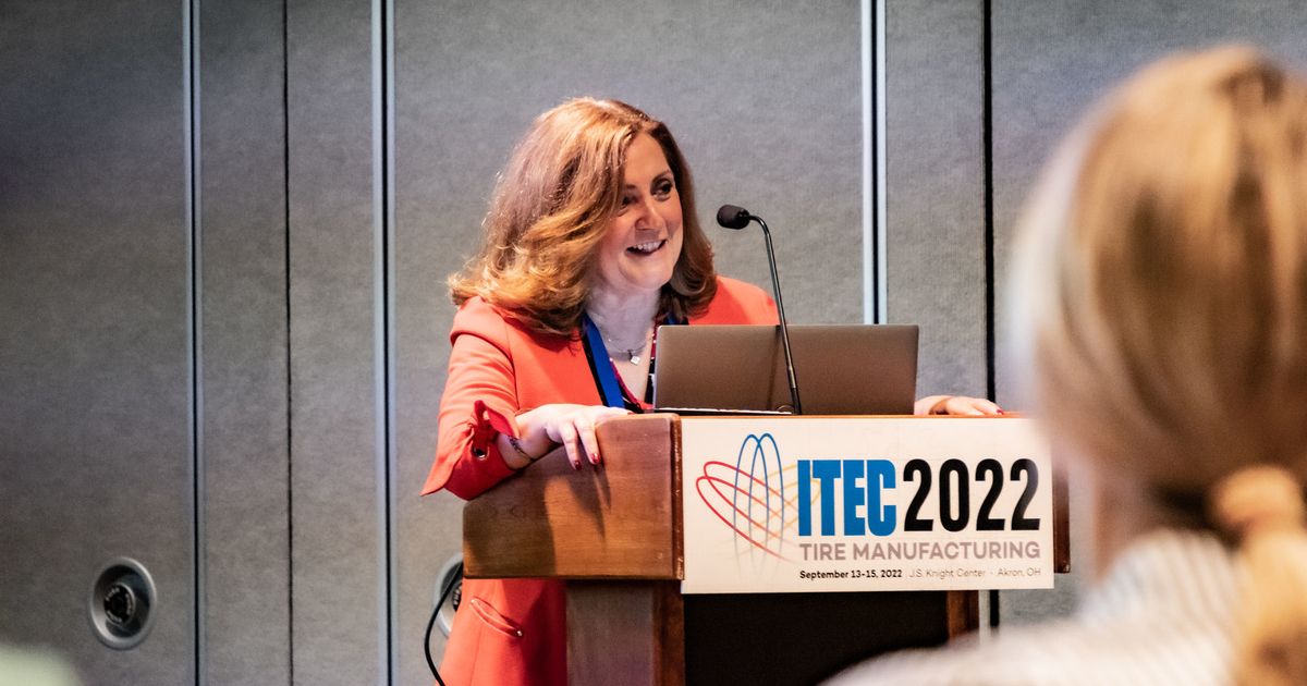 Terry DeLapa delivers ITEC Women's Breakfast keynote | Rubber News