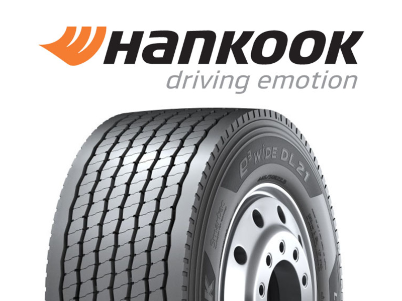 Hankook introduces the e3 WiDE DL21 ultra-super-single, long-haul drive ...