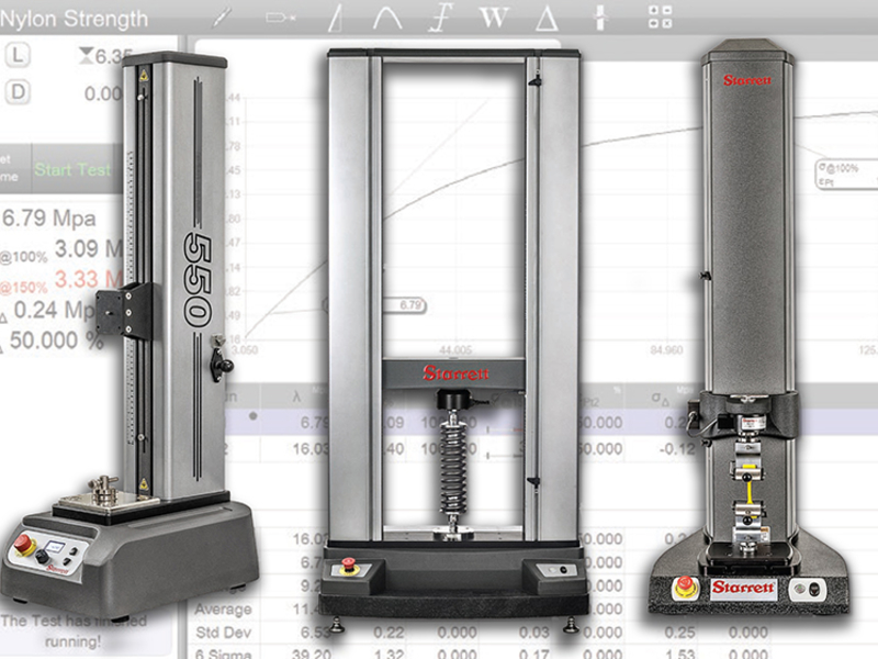 L.S. Starrett offers versatile new force testing system | Rubber News