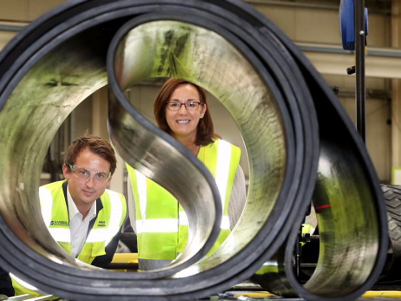 Smiley Monroe opening conveyor belt plant in U.S.