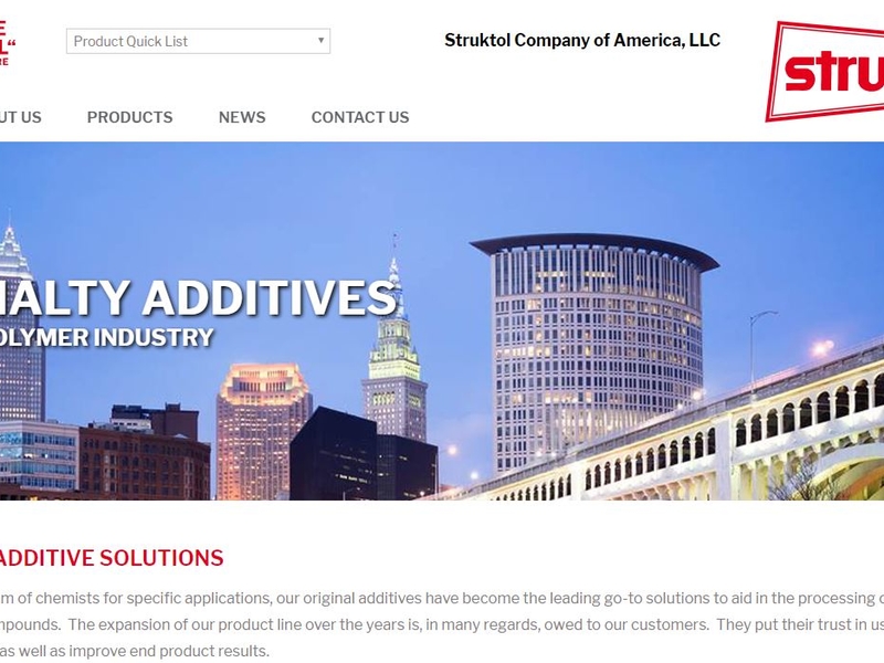 Struktol launches redesigned website