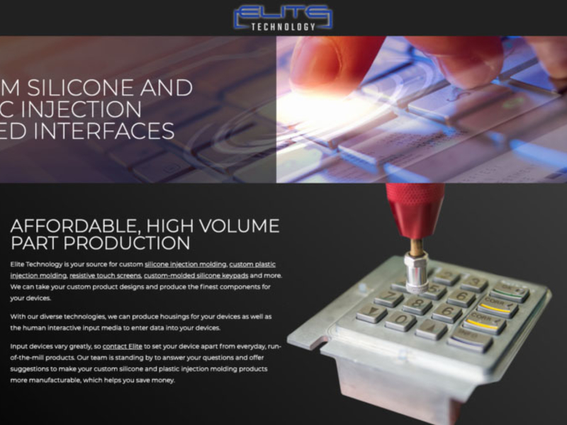 Elite Technology debuts new website | Rubber News