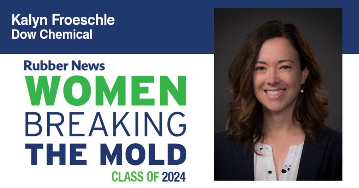 Kalyn Foreschle of Dow Chemical, Women Breaking the Mold 2024 | Rubber News