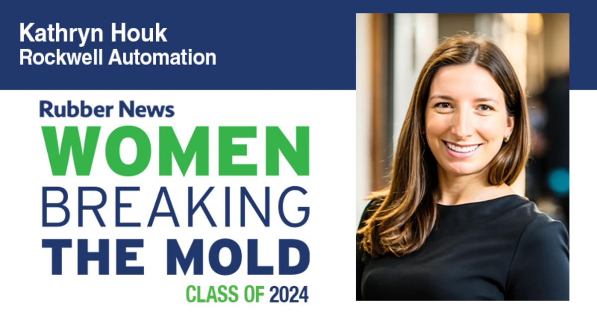 Katy Houk of Rockwell Automation, Women Breaking the Mold 2024 | Rubber ...