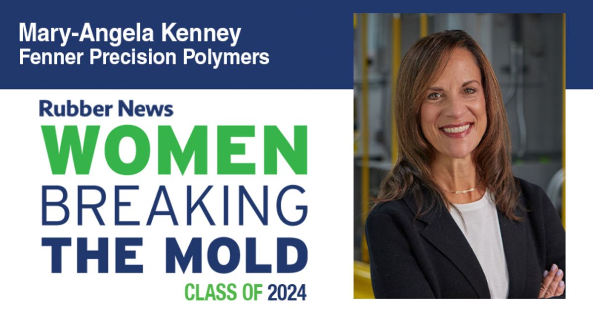 Mary-Angela Kenney of Fenner Precision Polymers, Women Breaking the ...