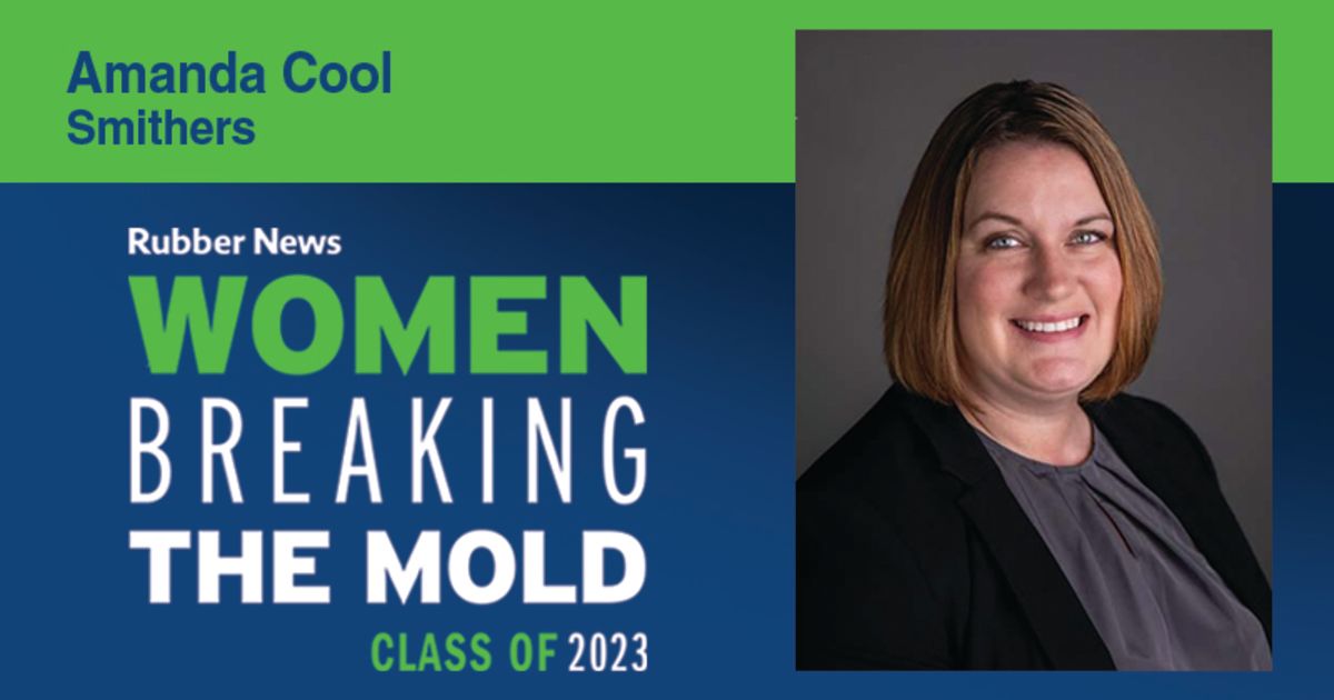 Amanda Cool of Smithers, Women Breaking the Mold 2023 | Rubber News
