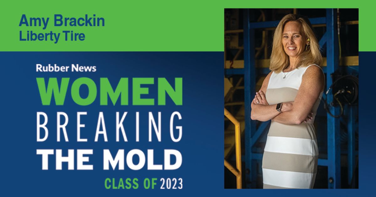 Amy Brackin of Libtery Tire, Women Breaking the Mold 2023 | Rubber News
