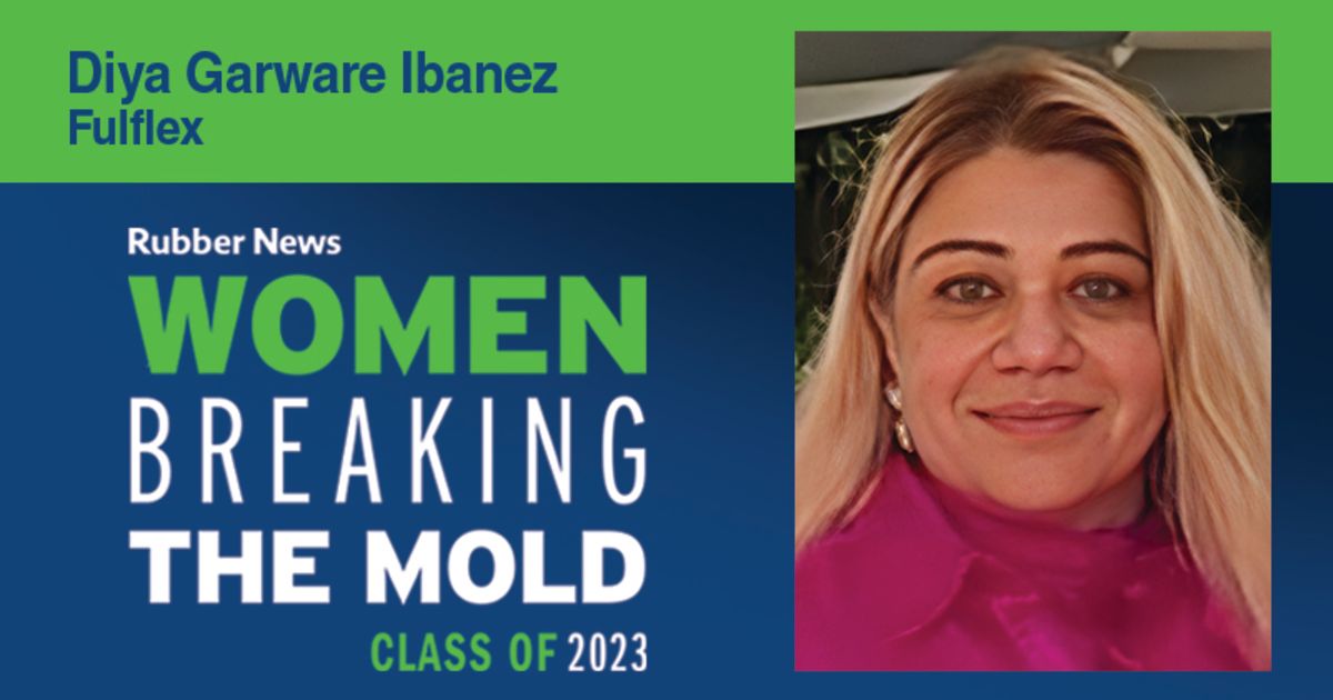 Diya Garware Ibanez of Fulflex, Women Breaking the Mold 2023 | Rubber News
