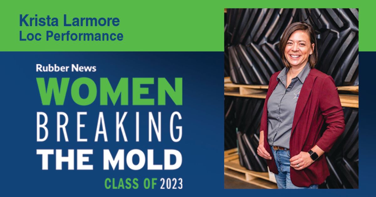 Krista Larmore of Loc Performance, Women Breaking the Mold 2023 ...