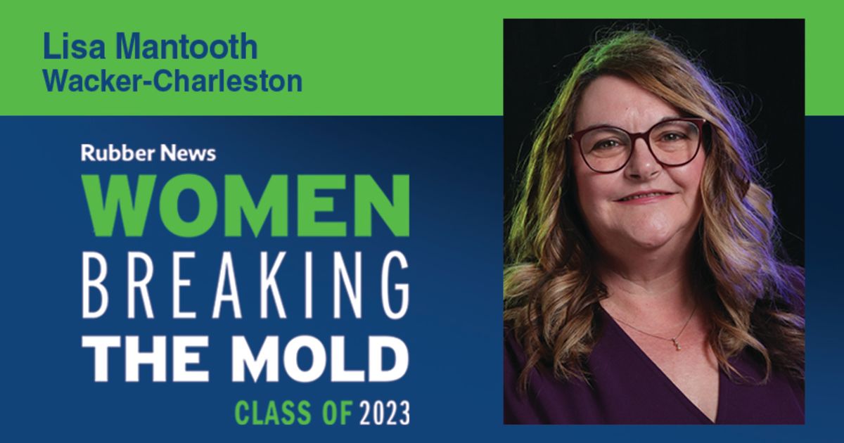 Lisa Mantooth of Wacker, Women Breaking the Mold 2023 | Rubber News