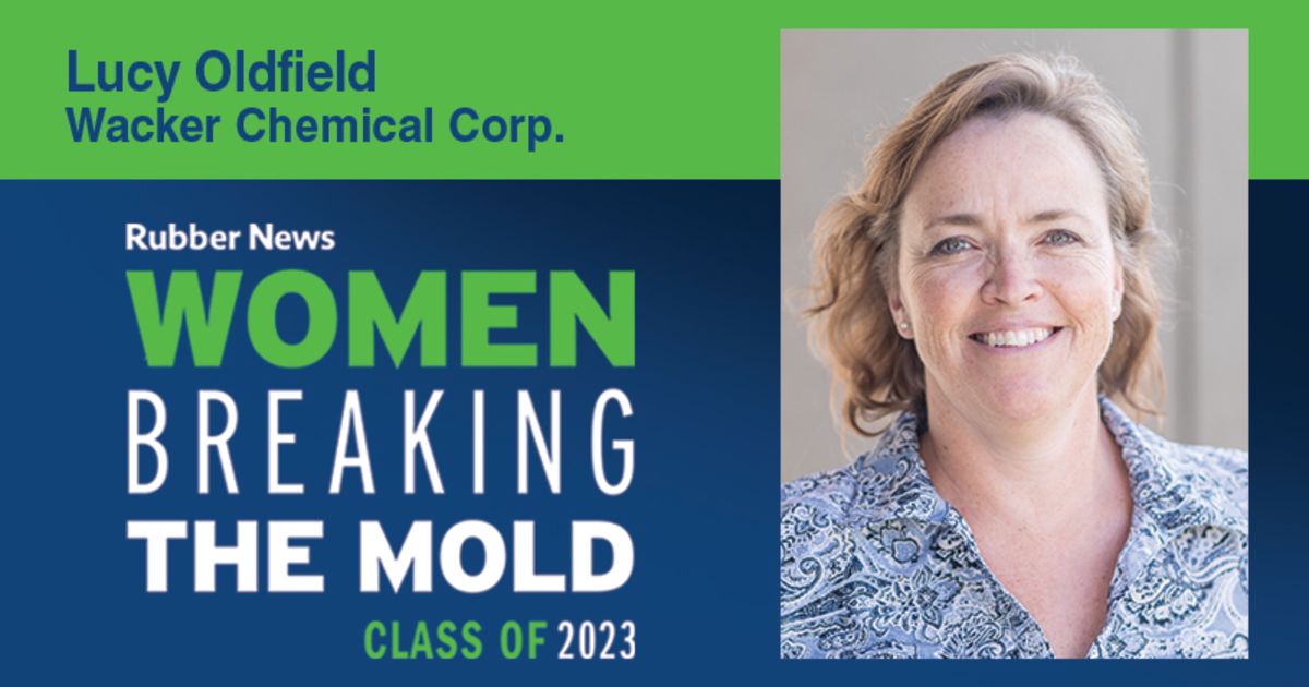 Lucy Oldfield of Wacker, Women Breaking the Mold 2023 | Rubber News