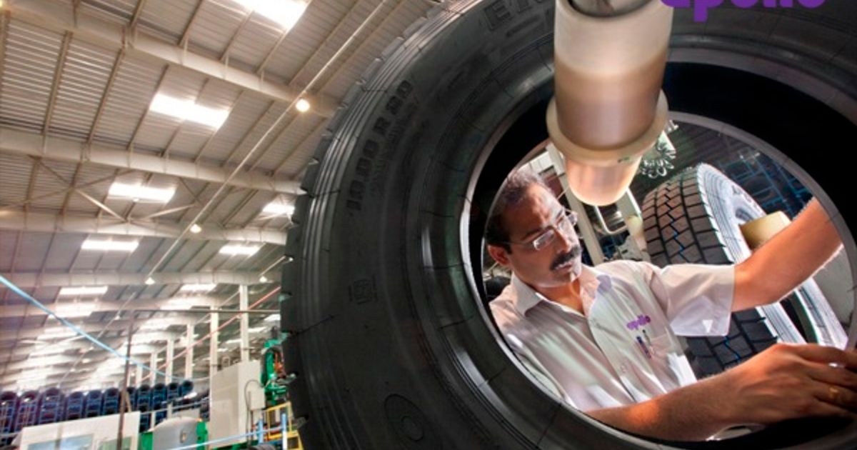Apollo Tyres reports growth in | Rubber News