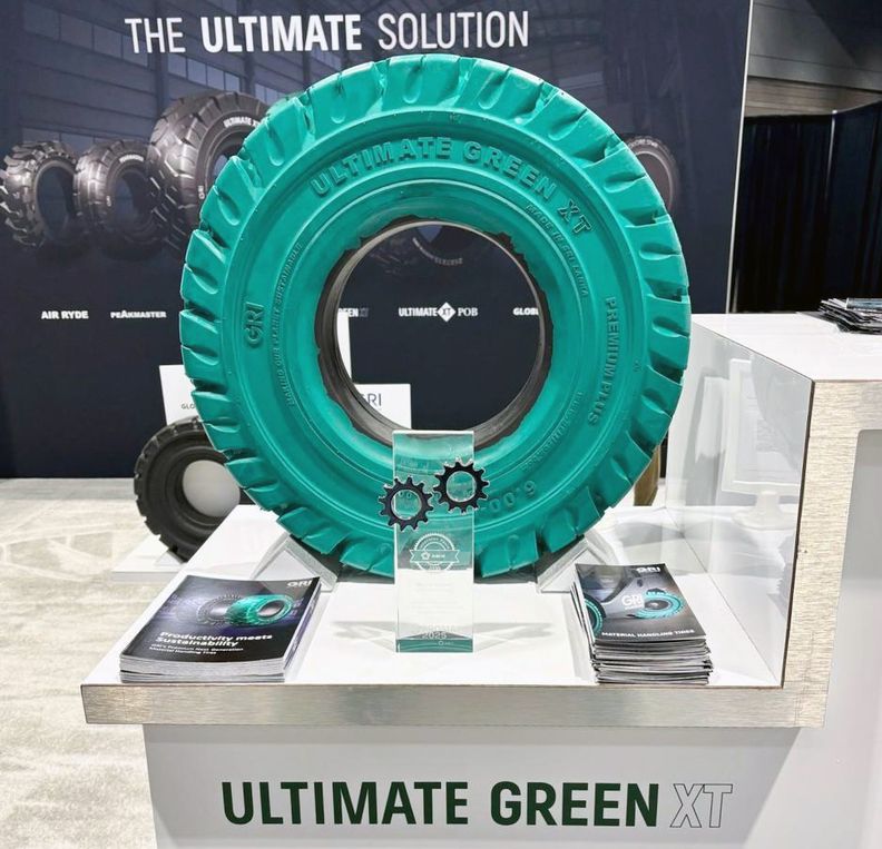 GRI's Ultimate Green XT tire wins sustainability award | Rubber News